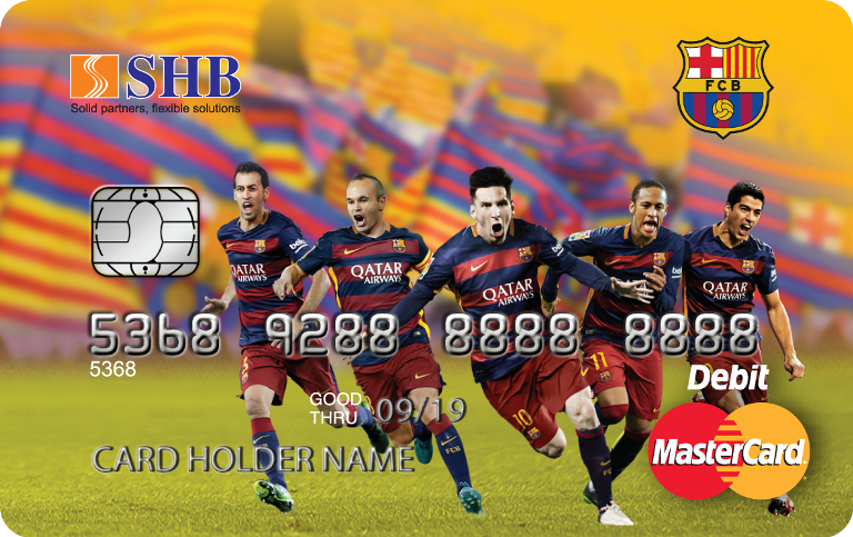 Phát hành thẻ tín dụng đồng thương hiệu SHB – FCB MasterCard | baotintuc.vn