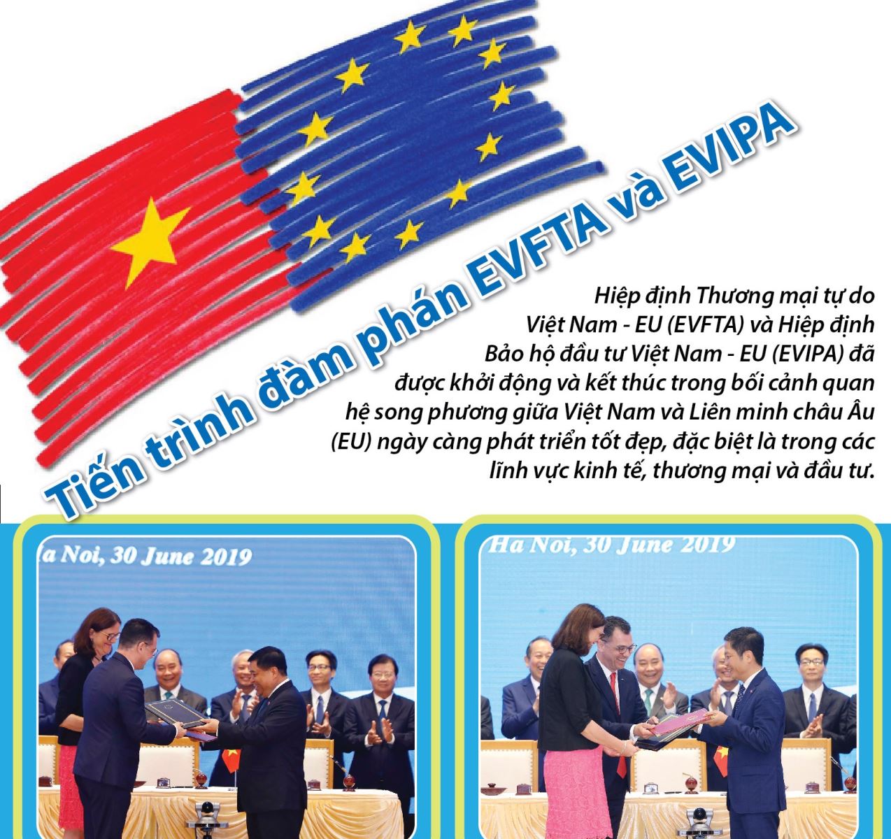 Tiến trình đàm phán EVFTA và EVIPA | baotintuc.vn