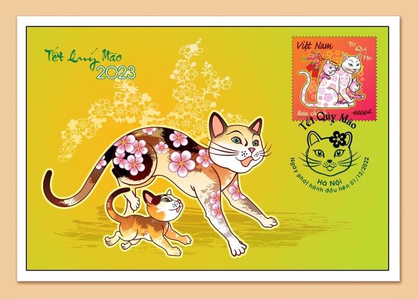 Tết Quý Mão nói chuyện hình tượng mèo trong tem Bưu chính | baotintuc.vn