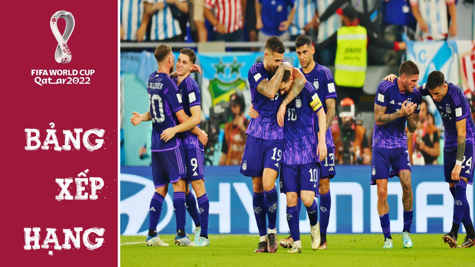Bảng xếp hạng World Cup 2022 ngày 1/12 | baotintuc.vn