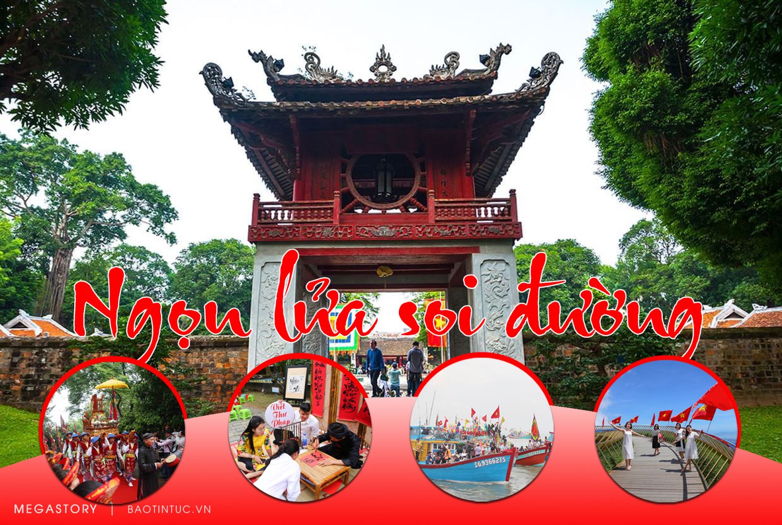 Ngọn lửa soi đường | baotintuc.vn