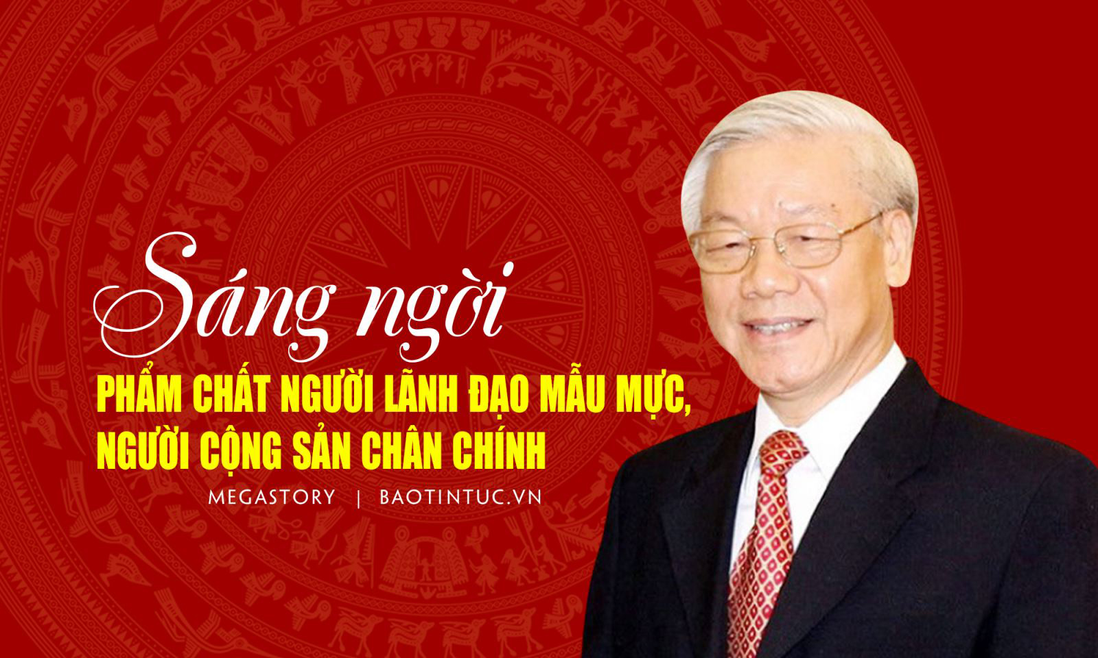 Sáng ngời phẩm chất người lãnh đạo mẫu mực, người cộng sản chân chính | baotintuc.vn