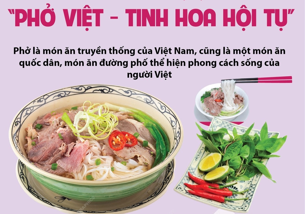 Ngày của Phở 12/12: 'Phở Việt - Tinh hoa hội tụ' | baotintuc.vn