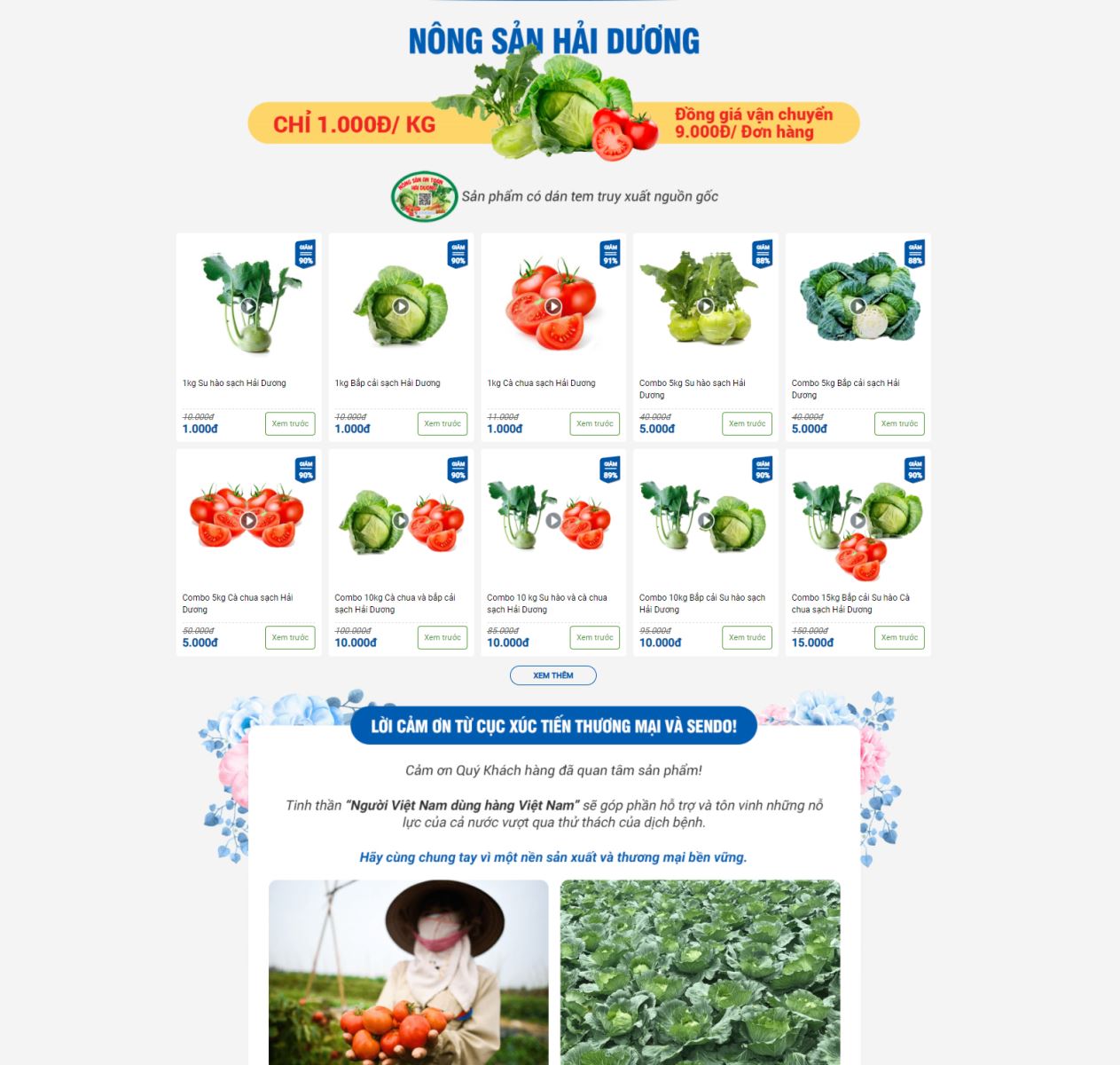 Gian hàng “Chương trình cấp quốc gia về xúc tiến thương mại” trên sàn ...