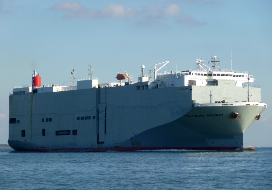 Tàu RORO BALTIMORE HIGHWAY đã rời Hải Phòng về Philippines | baotintuc.vn