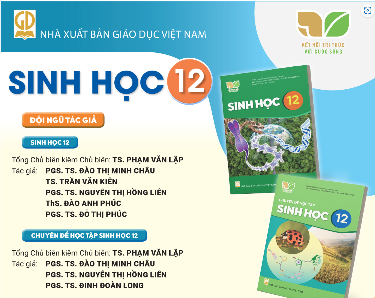 Giới thiệu sách giáo khoa Sinh học 12 - Bộ sách Kết nối tri thức với ...